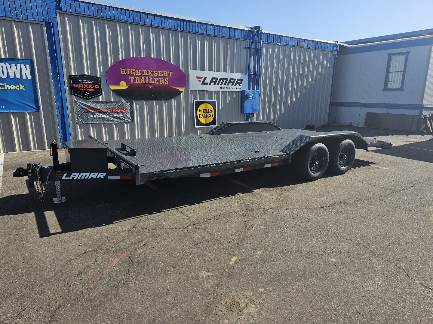 New 2025 LAMAR TRAILERS CC-8.5x20' Open Car Hauler- Drive Over Fenders ...