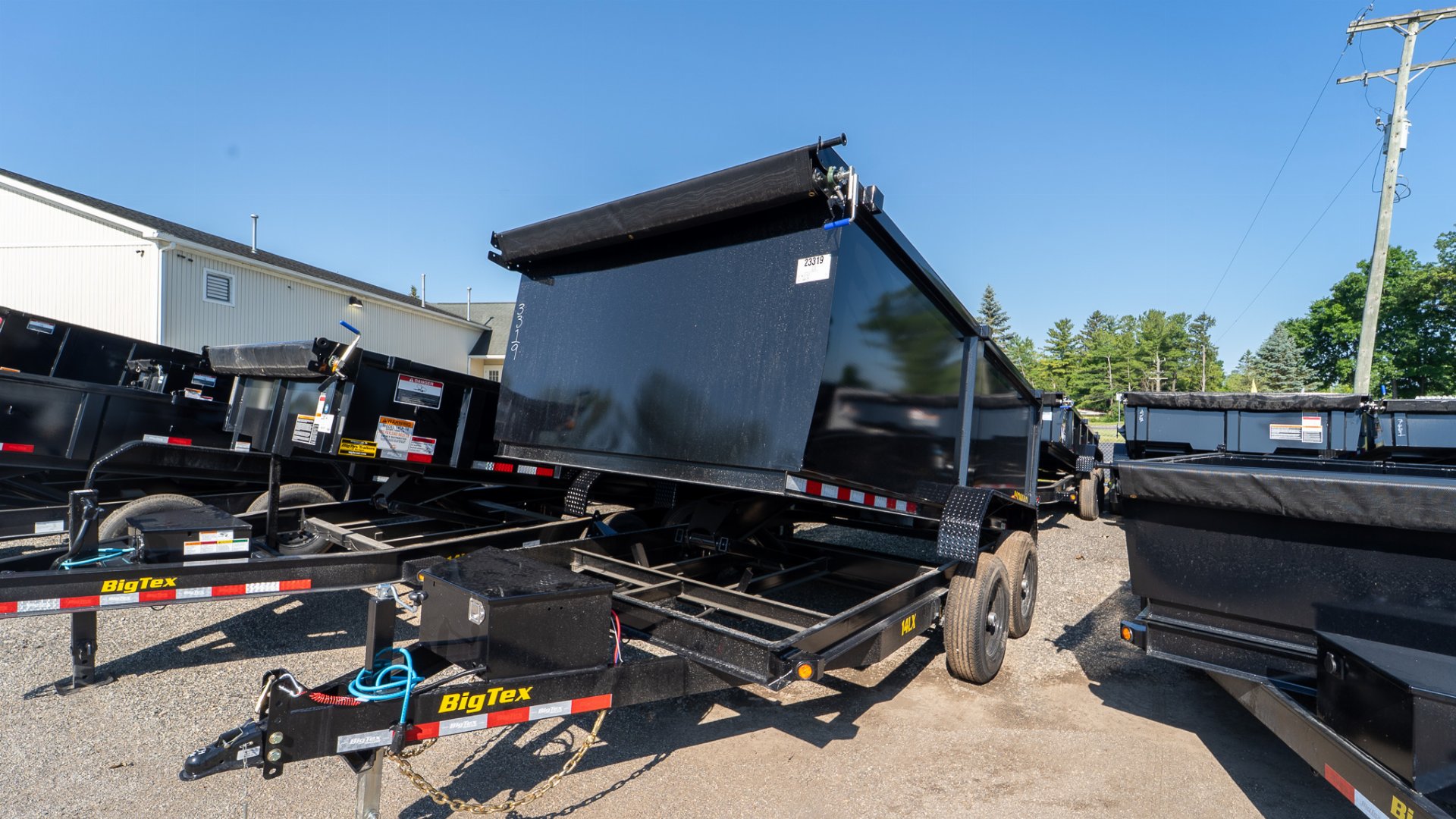 New 2026 Big Tex Trailers 14LX HIGHSIDE Dump Trailer | Whitmore Lake ...