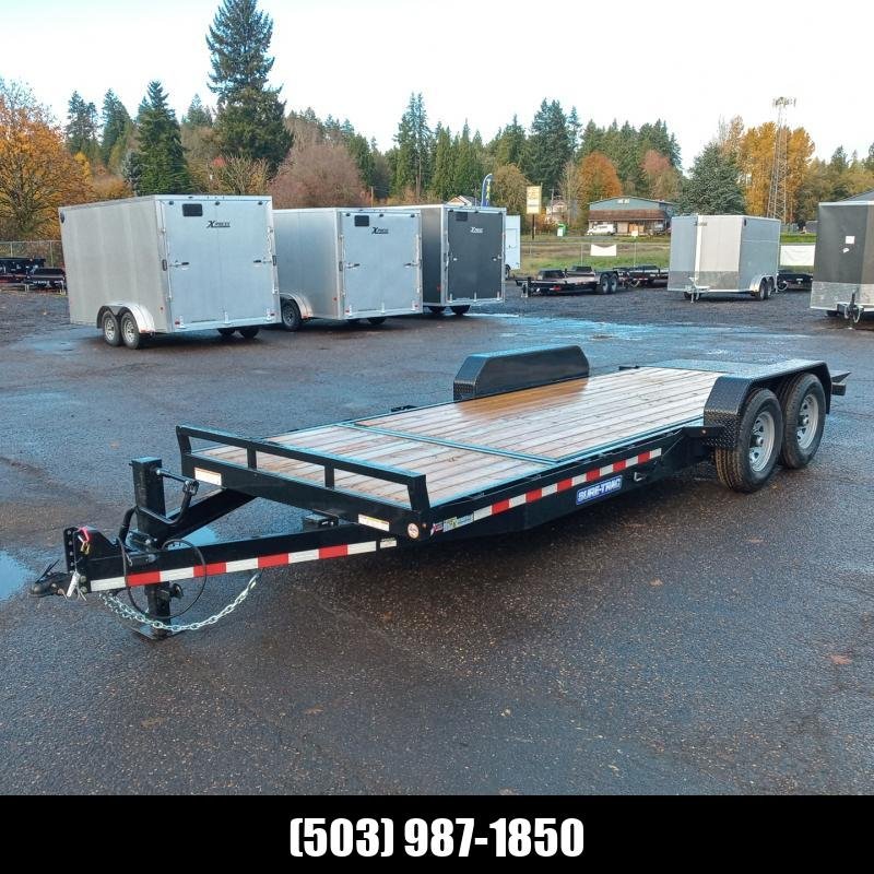 New 7x16 +4 Tandem Axle 14K Split Deck Tilt Trailer | Scappoose Oregon