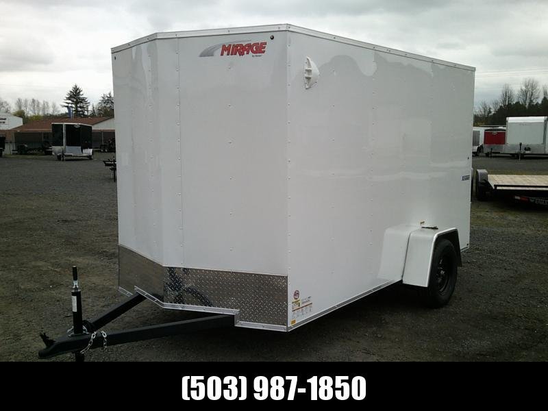 New 6x12 Single Axle 3K Enclosed Cargo Trailer | Scappoose Oregon