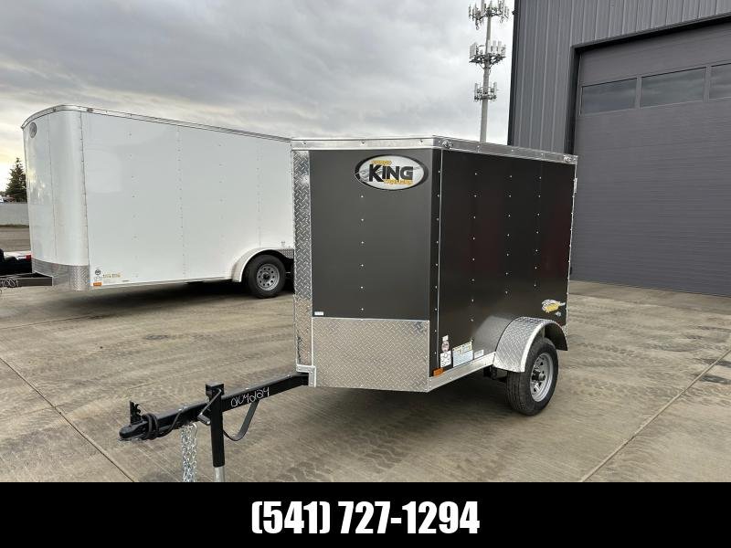 New New 4x6 Single Axle Enclosed Cargo Trailer | Terrebonne Oregon