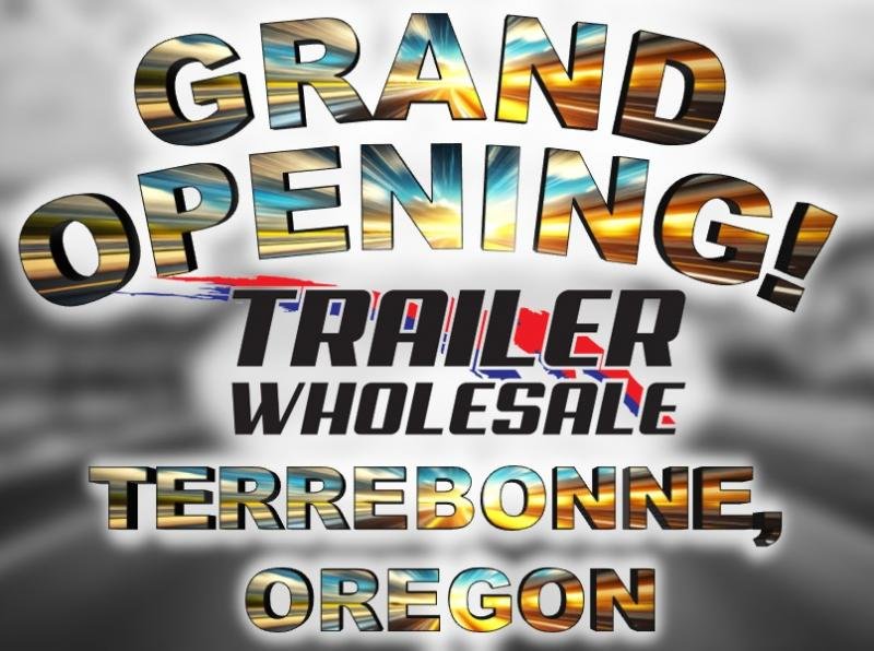 New RHM Trailers 6x12 Single Axle 3K Utility Trailer | Terrebonne Oregon