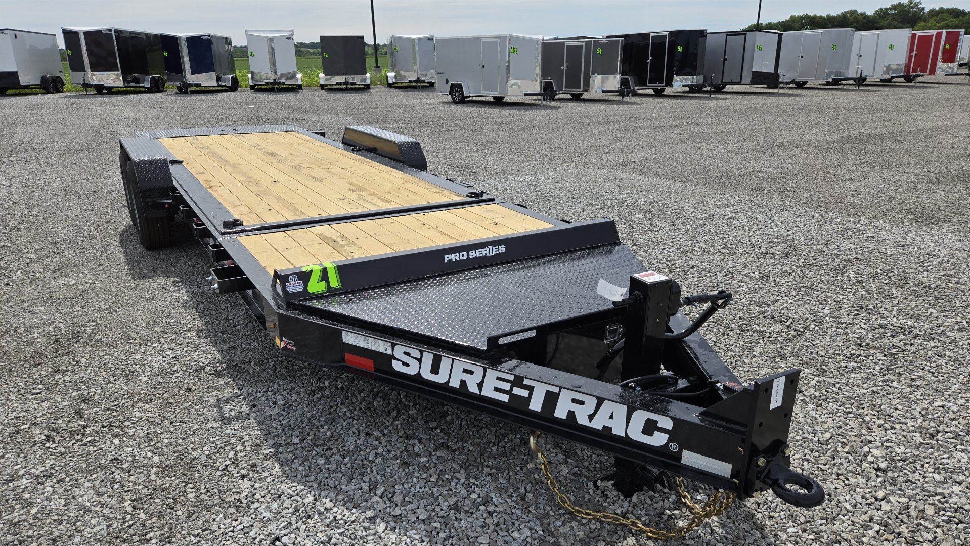 New 2025 Sure-Trac Pro Tilt 7X18+4 (14K) | Clarinda Iowa