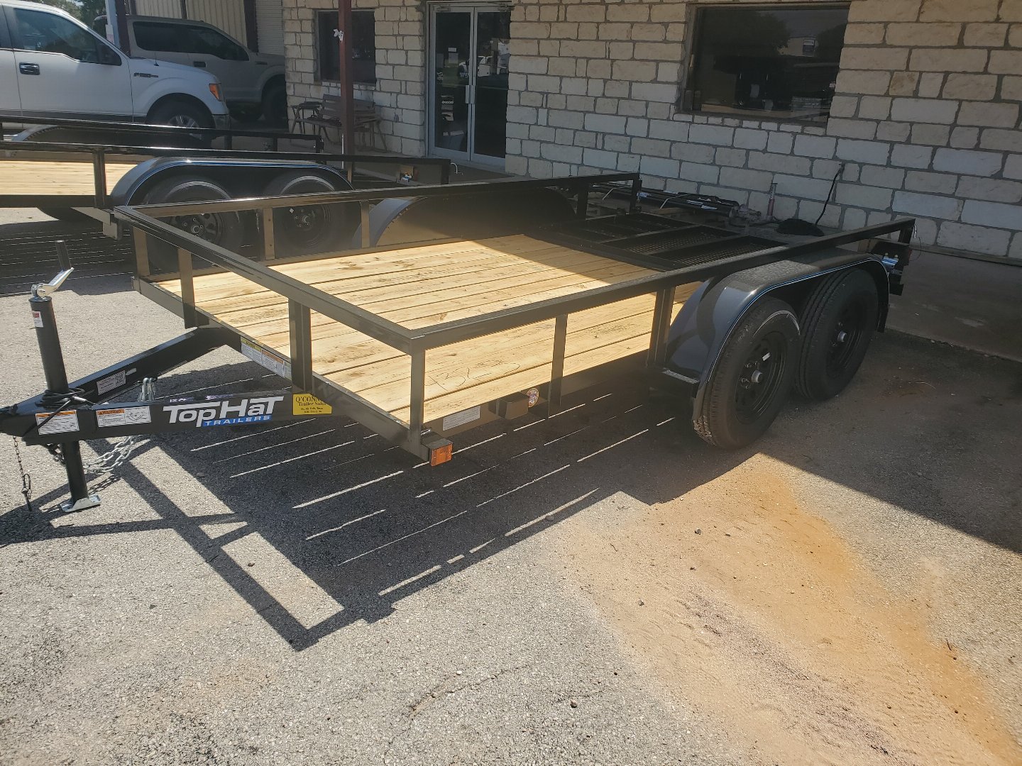 New 2025 Top Hat ldx12x77-4.4n-r Utility Trailer | Marble Falls Texas