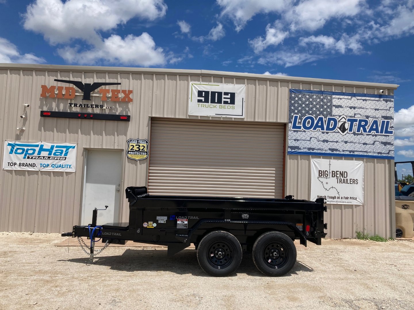 New 2025 Load Trail 60" x 10' Tandem Axle Dump | Abilene Texas