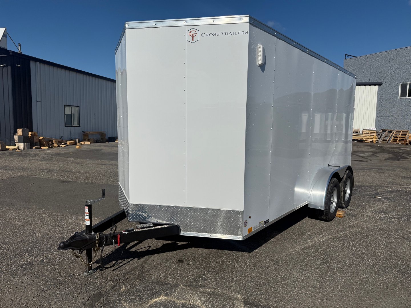 New 2025 Cross Trailers 7X14 Cargo / Enclosed Trailer | Billings Montana