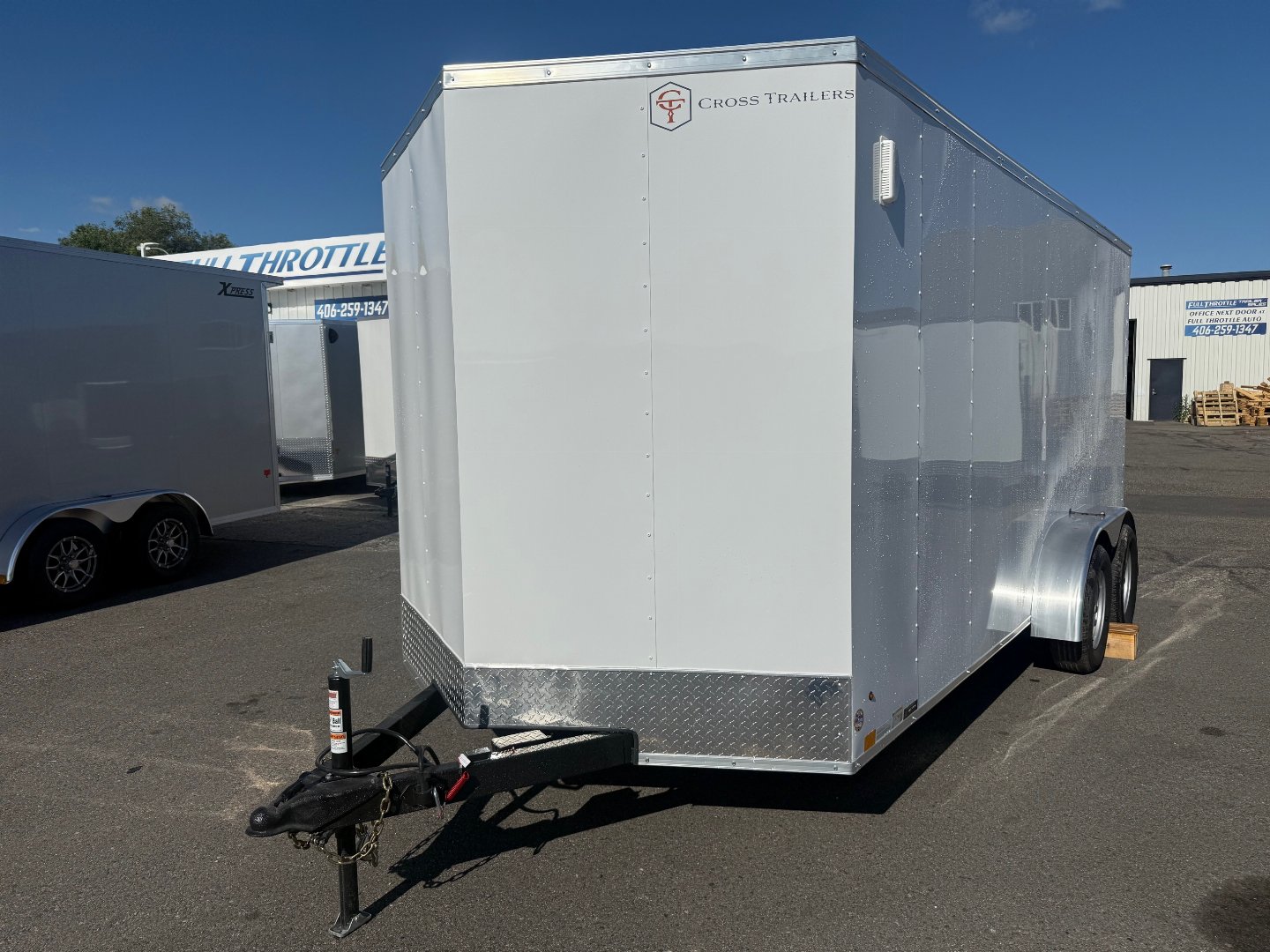 New 2025 Cross Trailers 7X16 Cargo / Enclosed Trailer | Billings Montana
