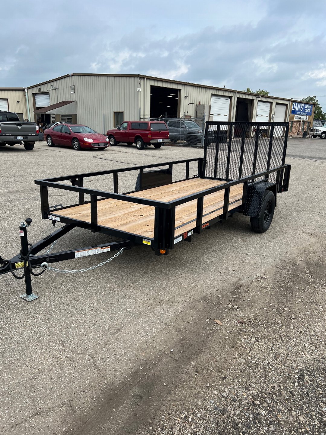 New 2026 QUALITY STEEL 6x14 Utility/Landscape Trailer #251802 | Elkhart ...