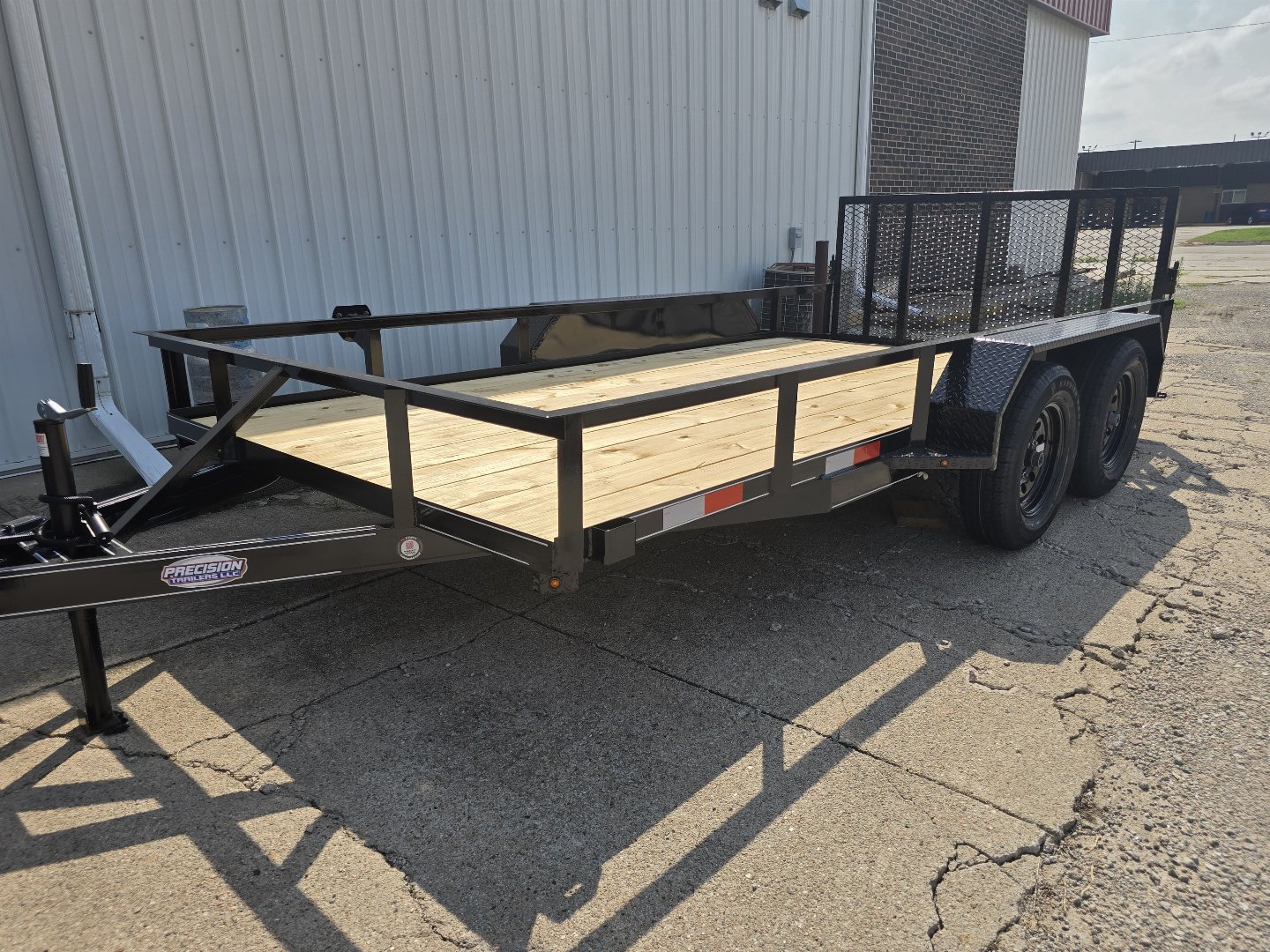 New 2025 Precision Trailers 77"x14' Utility Trailer-Tandem Axle-7k GVWR | Norfolk Nebraska