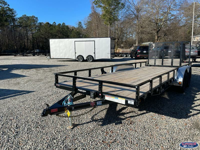 Double Axle Utility Trailer - Superior Trailers | NC and VA Flatbed and ...