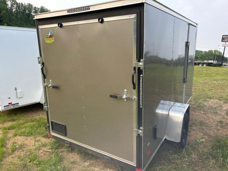 New 2023 Covered Wagon Trailers 6x12 Single Axle Cargo / Enclosed Trailer