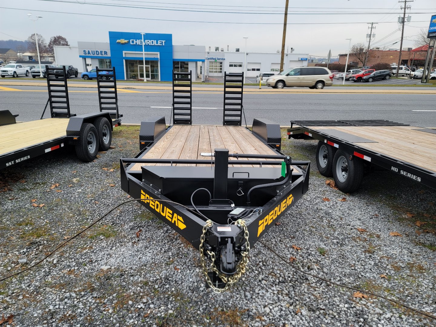 New 2023 PEQUEA TRAILERS SST 18' Equipment Trailer for sale in East ...