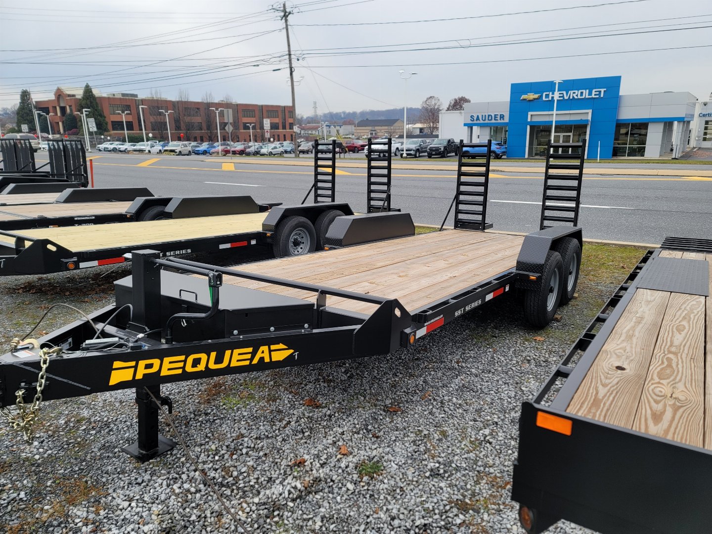 New 2023 PEQUEA TRAILERS SST 18' Equipment Trailer for sale in East ...