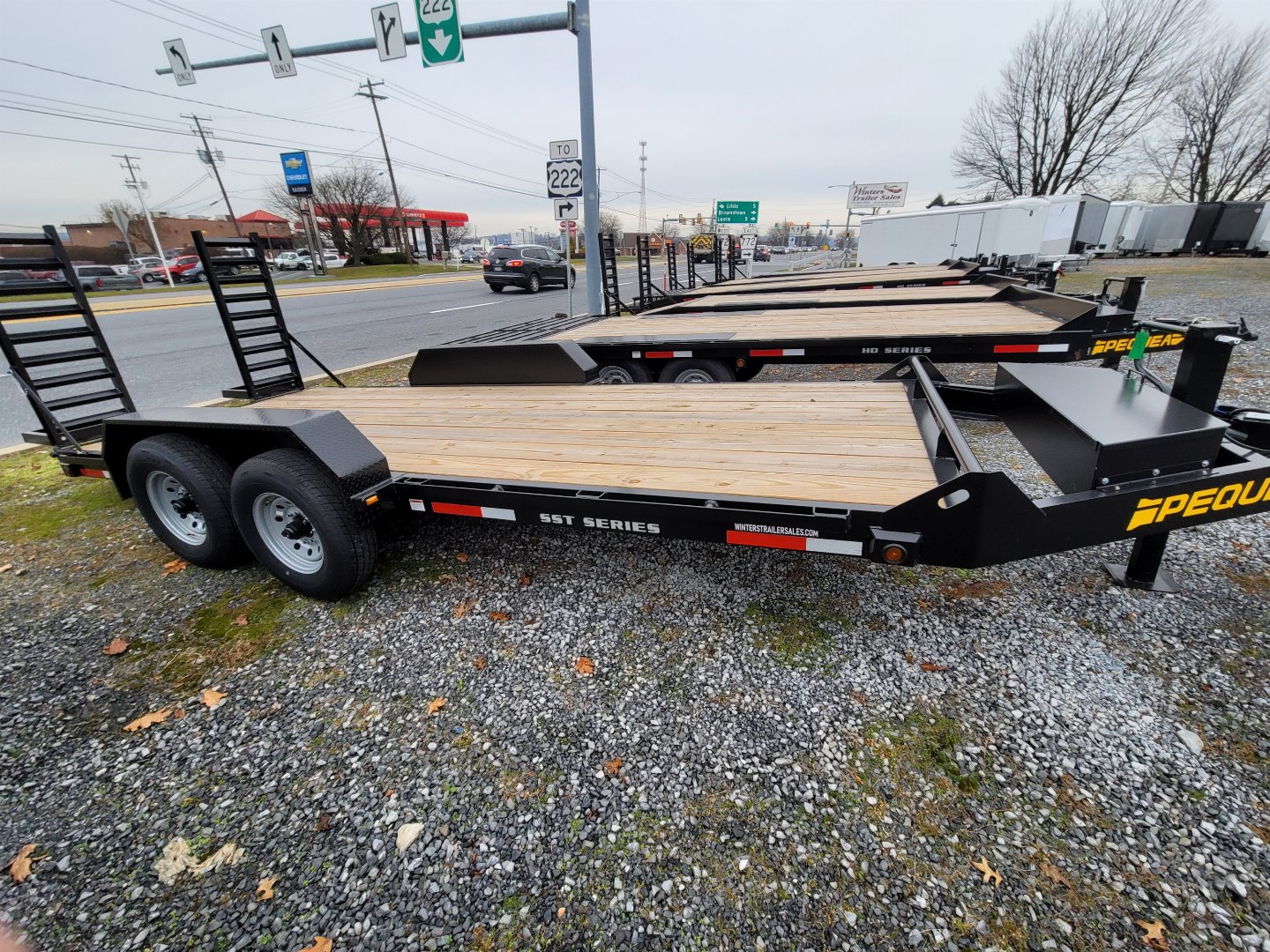 New 2023 PEQUEA TRAILERS SST 18' Equipment Trailer for sale in East ...
