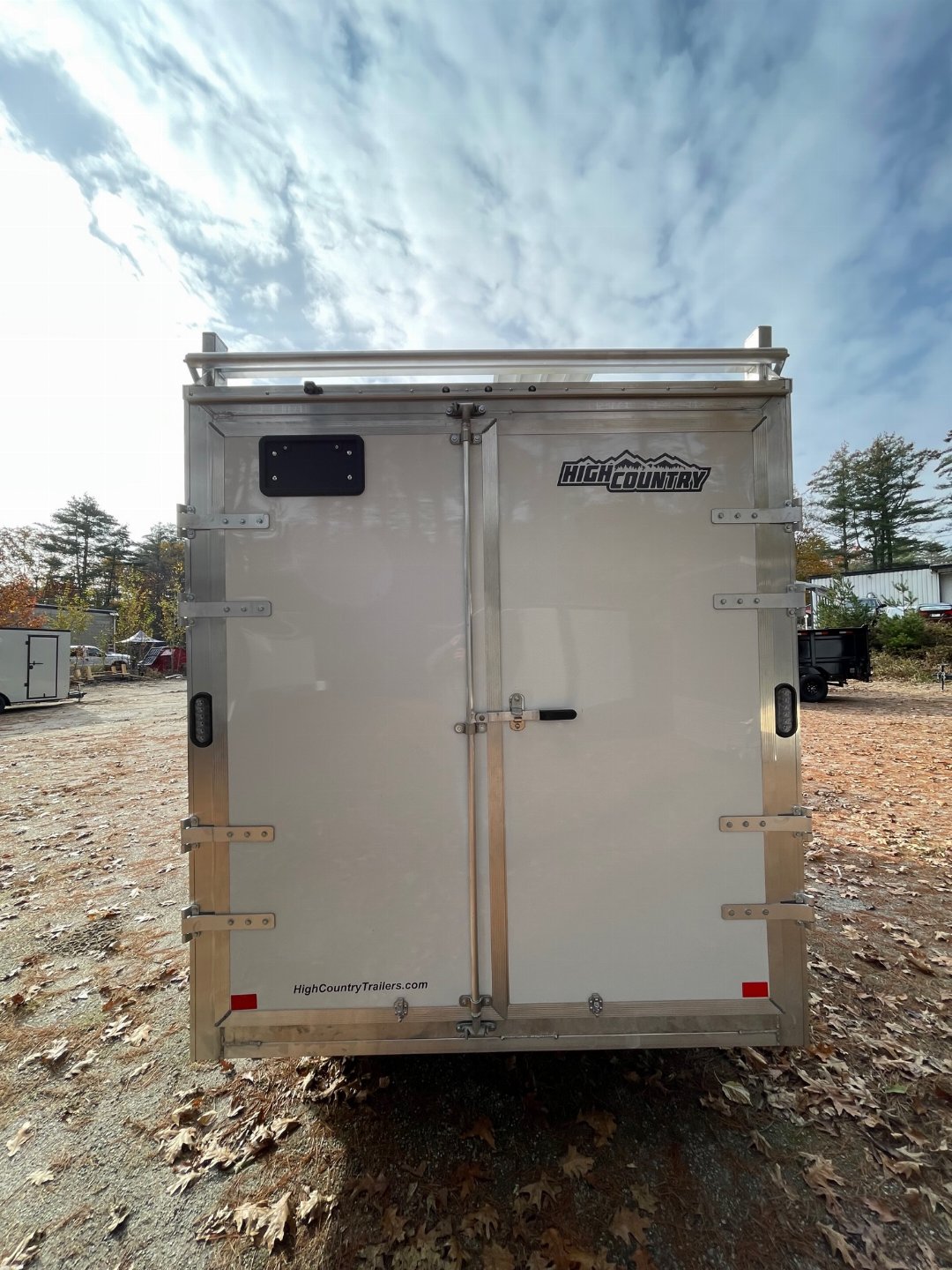 New 2024 High Country 7X14 +3ft V-Nose Aluminum trailer / 7' interior ...