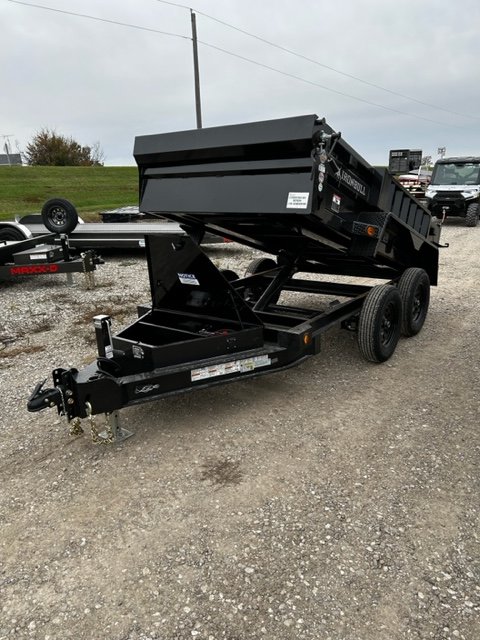 New 2023 IRON BULL DTB 5X10 7K GVWR Dump Trailer | Grinnell Iowa