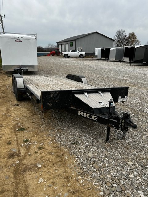 Used 2020 RICE used 82X18 7K CAR HAULER Car / Racing Trailer | Grinnell ...