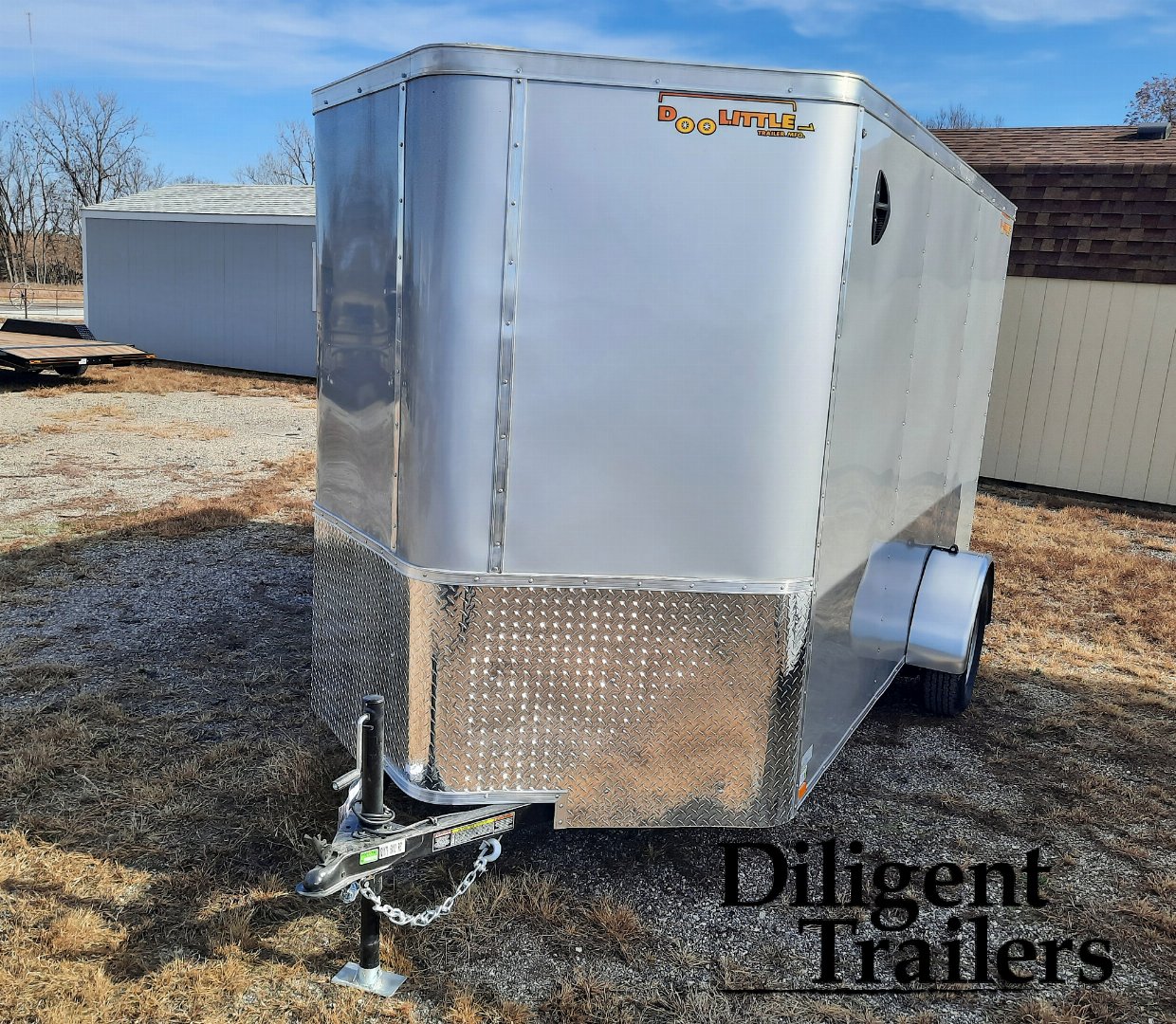 New 2024 DOOLITTLE TRAILER MFG 6'x12' Enclosed Cargo Trailer Cargo ...
