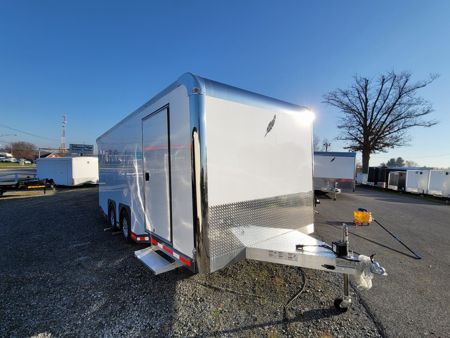 New 2024 Featherlite Trailers 4410 8.5X20TA Car / Racing Trailer ...