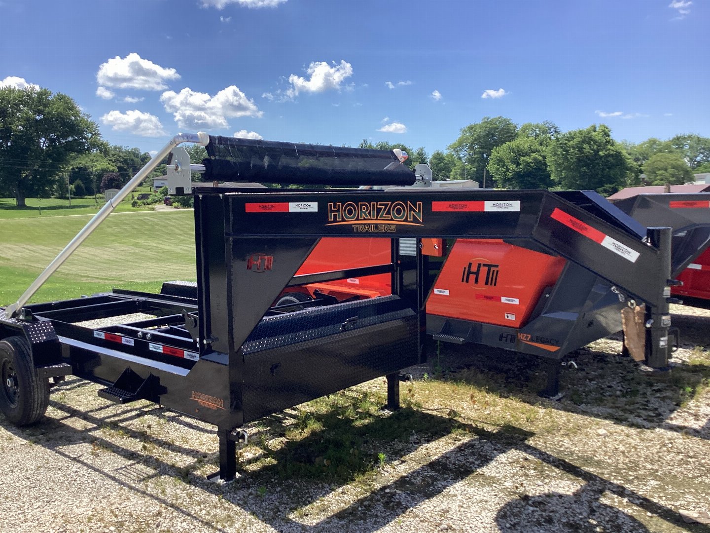 New 2023 Horizon Trailers 14' RDZ Light Duty Dump Trailer | Bedford Indiana