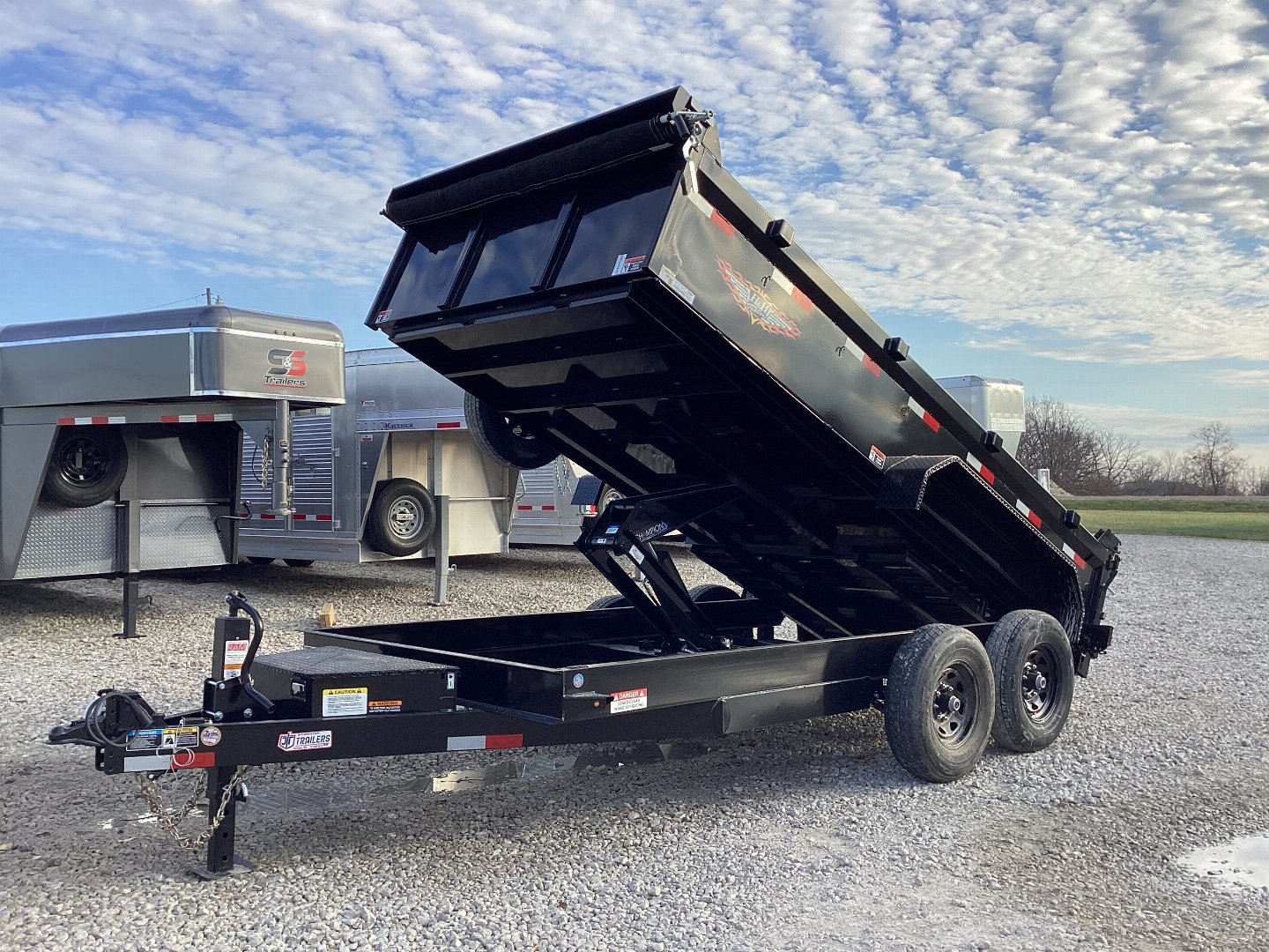 New 2024 H&H TRAILERS H8314DBW-B-140 Dump Trailer | Hermann Missouri