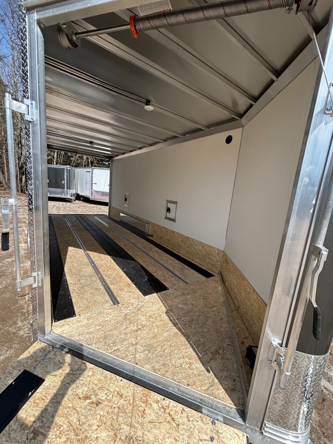 New 2024 HIGH COUNTRY 7.5X18 + 5ft V nose trailer 7' interior/Galvi ...