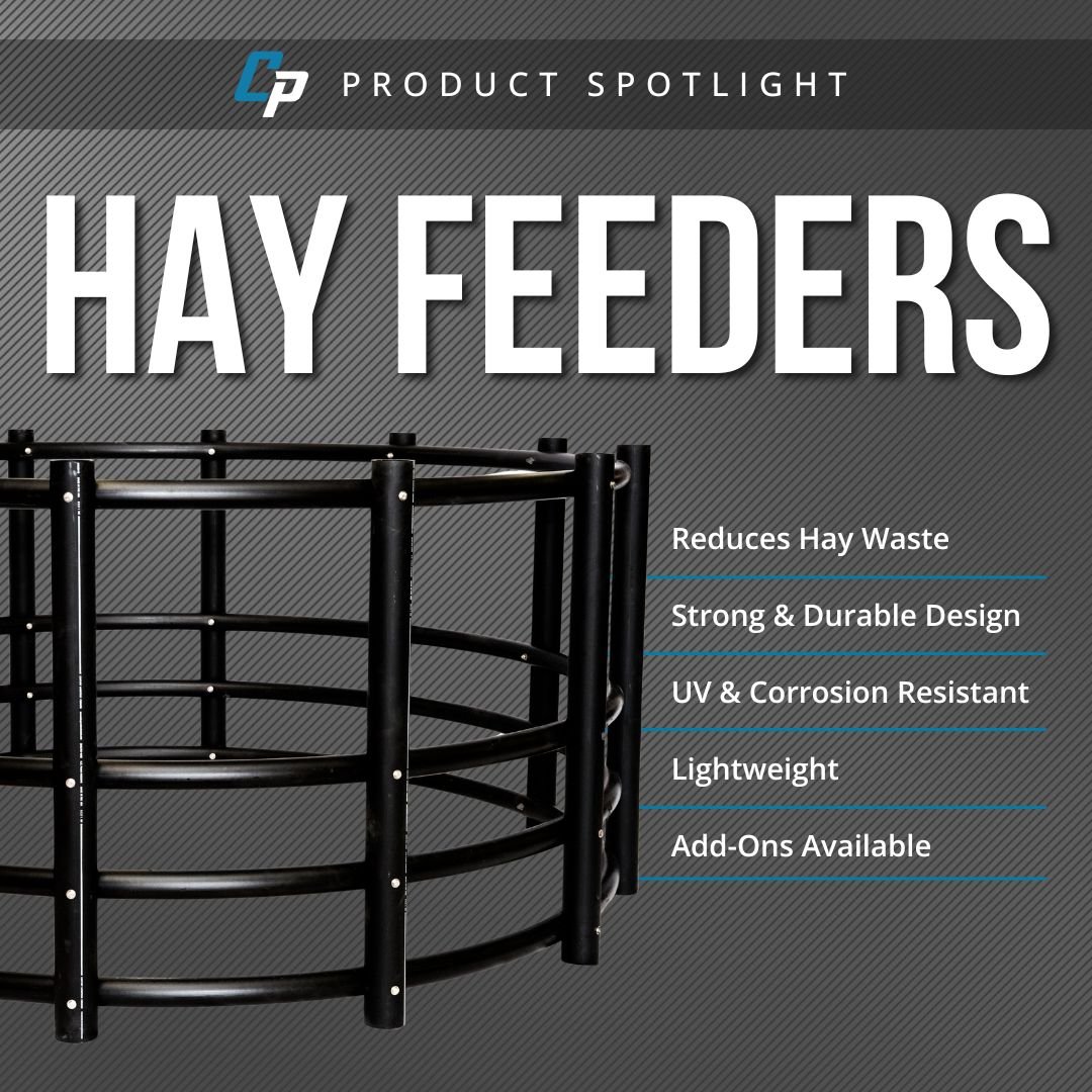 New 2024 Century Livestock Poly Round Bale Feeder Farm / Ranch | St ...