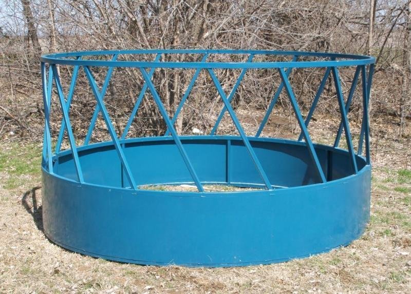 New Steel 2 Piece Round Bale Feeder | St John Kansas