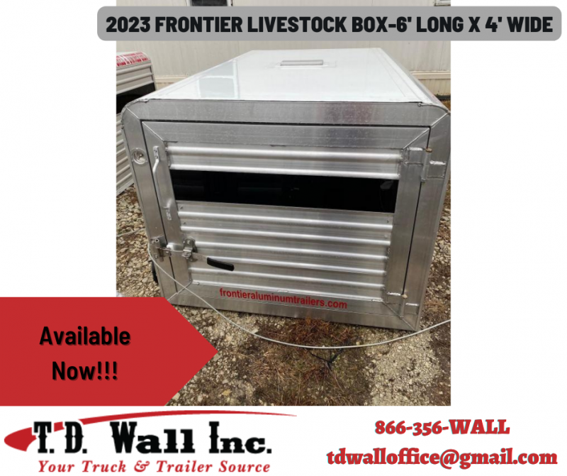 New 2024 FRONTIER STOCK BOX Truck Boxes (Livestock and Dog) | Warren ...