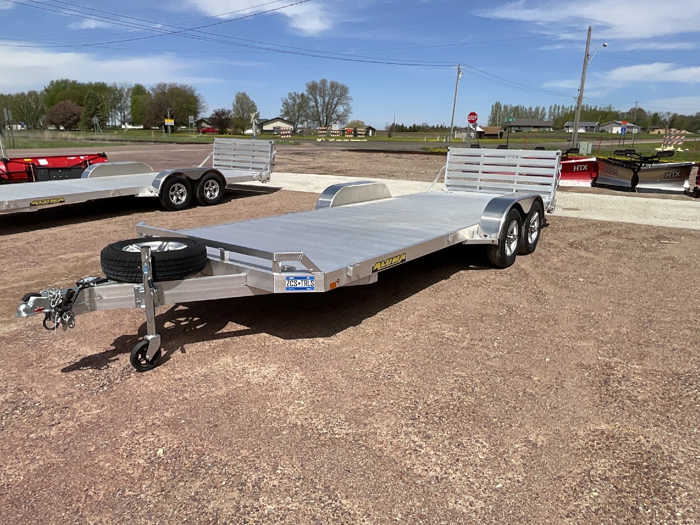 New 2024 Aluma 8220-BT Landscape Trailer | Sherburn Minnesota