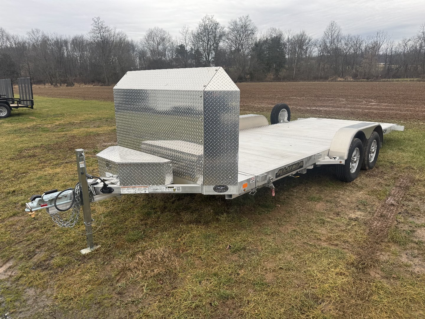 New 2026 Aluma 8218ANV-Tilt Executive Car / Racing Trailer SCRATCH ...