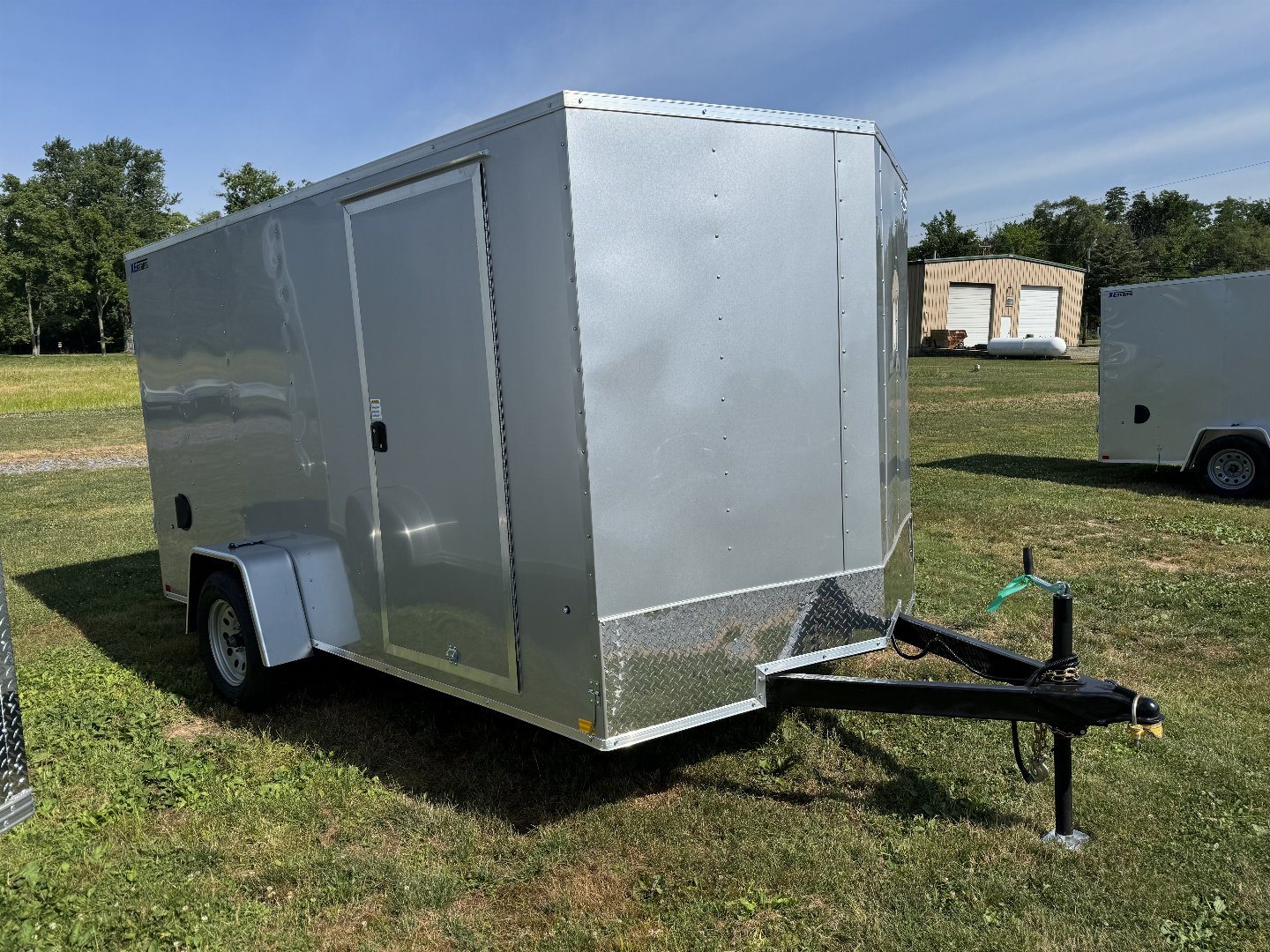 New 2024 ITI CARGO ITI Cargo 7x12 Single Axle Enclosed 2990 LB GVW Rear ...