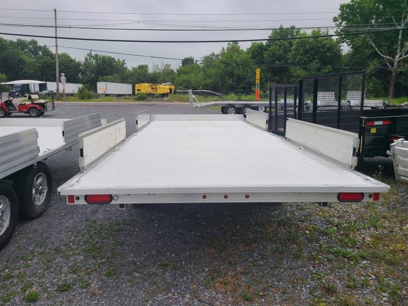 New 2024 ALUMA A8818 Deckover 4 Place ATV Trailer 2024 LEFTOVER ...