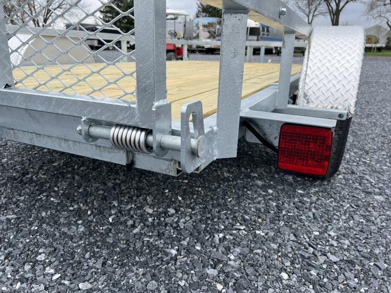 New 2023 LOAD RITE Load Rite UT5511 Galvanized Landscape Trailer ...