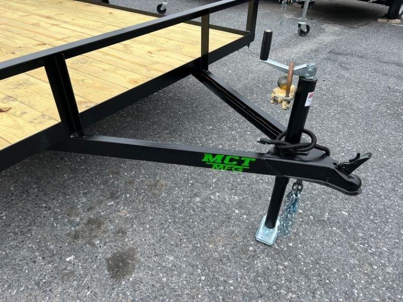 New 2025 MCT 6'10"x14' Landscape Trailer With Side Ramps Rear Tailgate ...