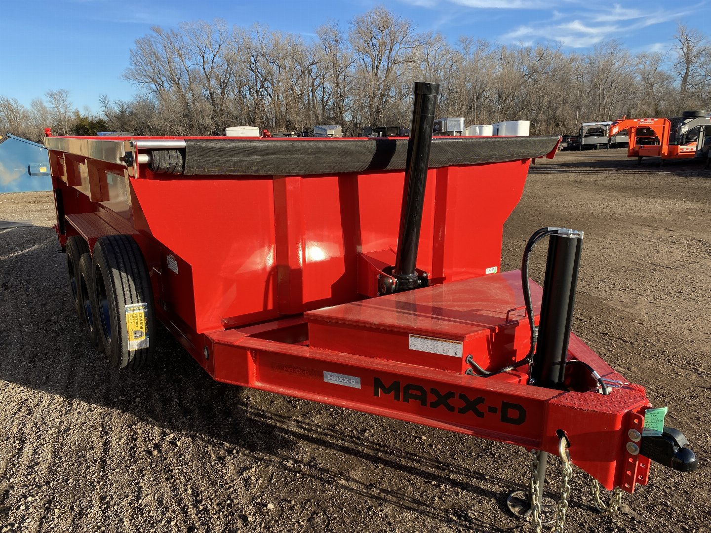 New 2024 MAXXD DTX Dump Trailer 14' BH | Hutchinson Kansas