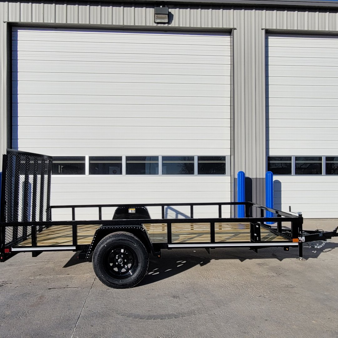 Black Utility Trailers - GVW Trailer Sales in Scotia, NE