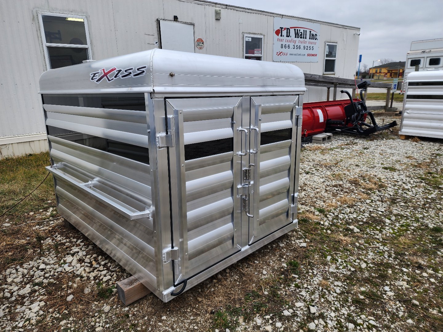 New ON ORDER 2025 EXISS TRAILERS Stock Box Truck Boxes (Livestock and ...