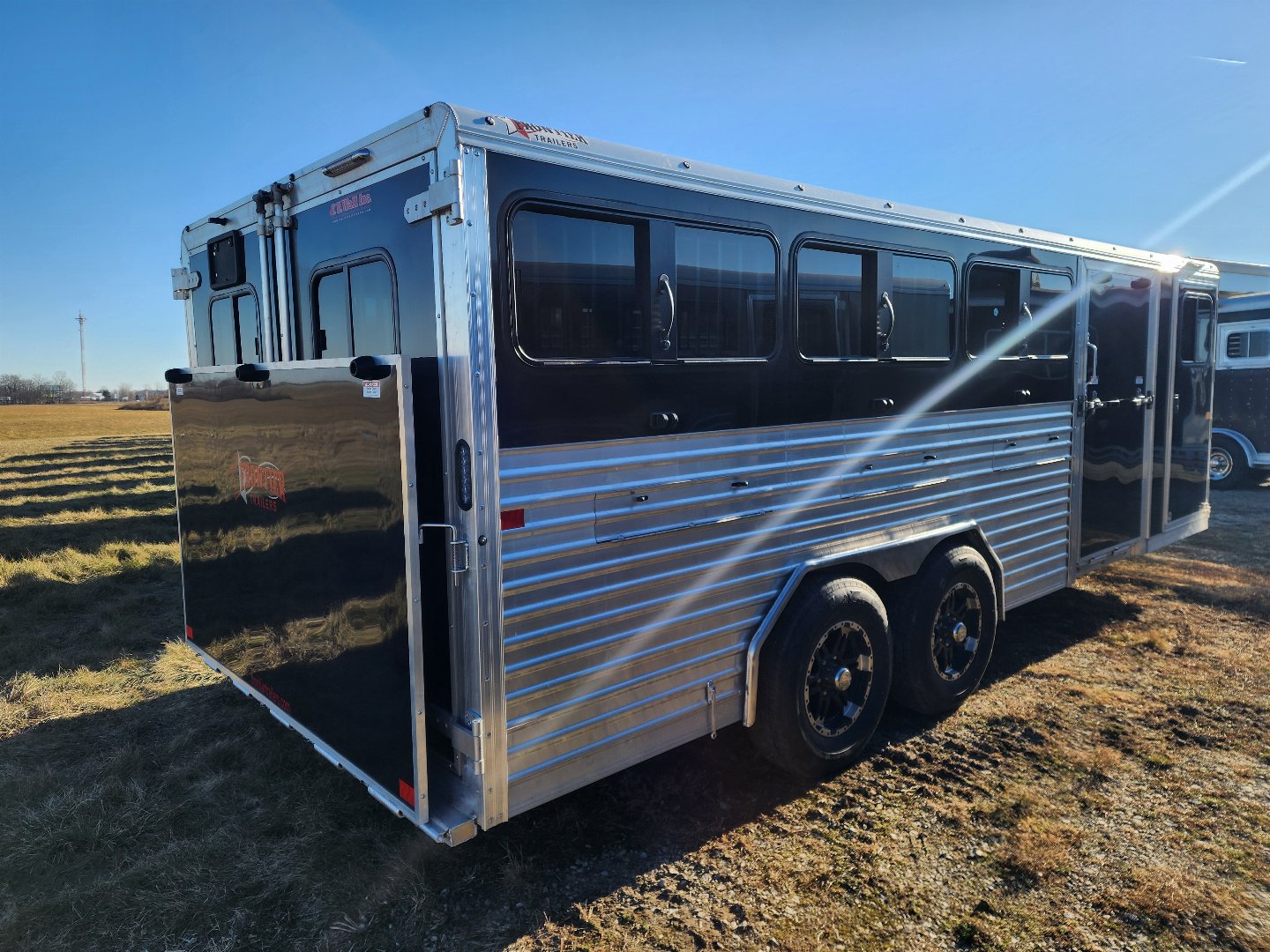 New 2024 FRONTIER TRAILERS Low Pro 8X20 Stock / Stock Combo Trailer ...