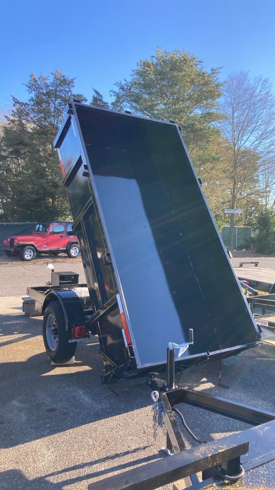 New 2024 P and T Trailers 5x10 Dump Trailer | Marmora New Jersey