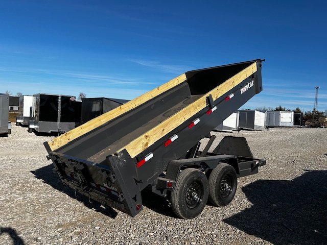 New 2024 NORSTAR DCB 83"X14' 14K Dump Trailer with wood side kit Dump ...