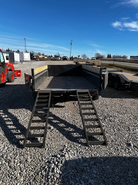 New 2024 NORSTAR DCB 83"X14' 14K Dump Trailer with wood side kit Dump ...