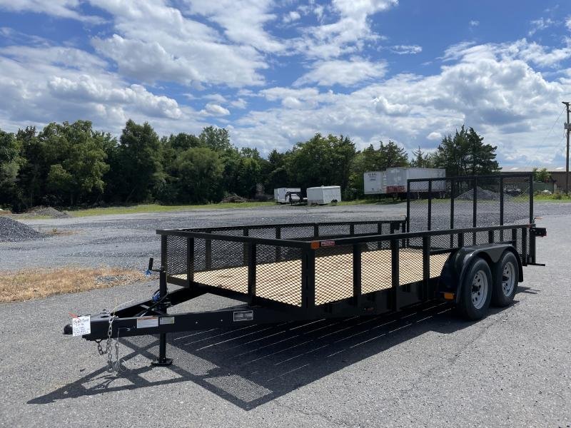 New 2023 BETTER BUILT 7X16 With Mesh Landscape Trailer | Rockingham ...