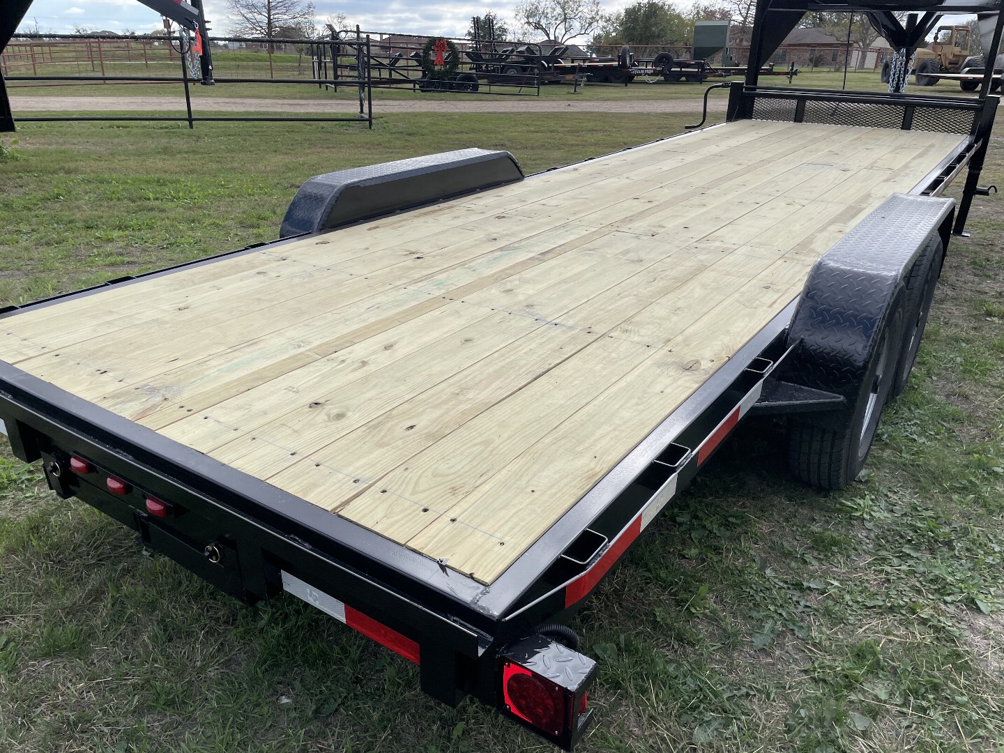 New 2024 Texas Pride Trailers EQ72414KGN Equipment Trailer | Marion Texas