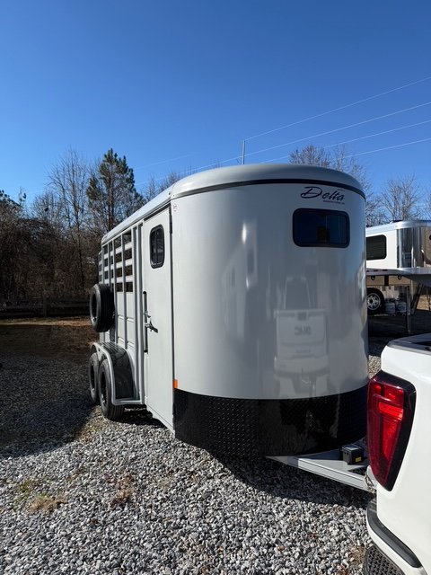 New 2025 DELTA TRAILERS 2 Horse Slant Load BP Horse Trailer ...