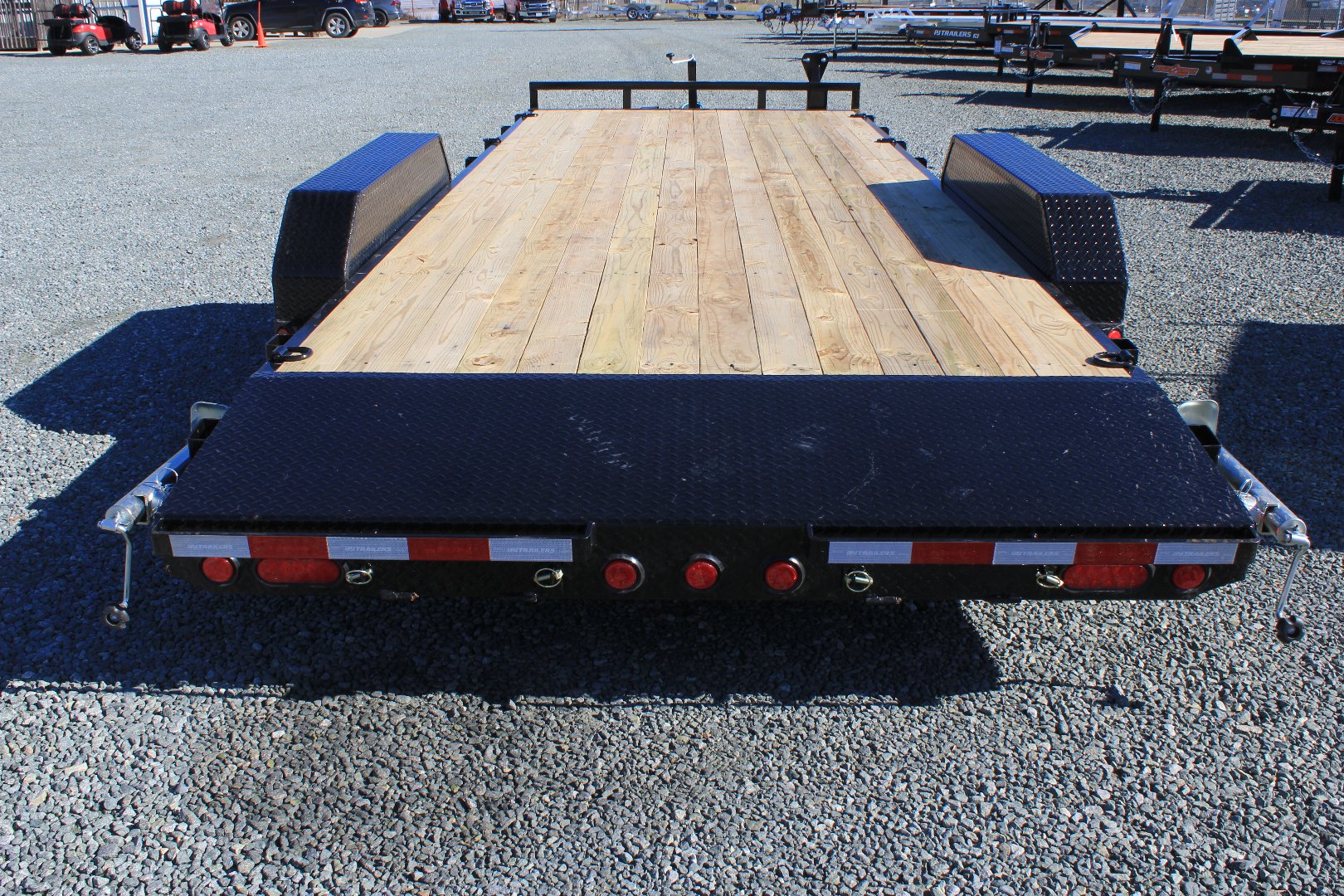 New 2024 PJ TRAILERS 20' CE 10K w/Slide In Ramps Equipment Trailer ...