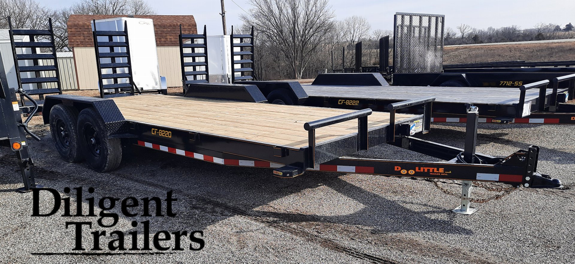 New 2024 DOOLITTLE TRAILER MFG 82 x20' Car Hauler Car / Racing Trailer ...