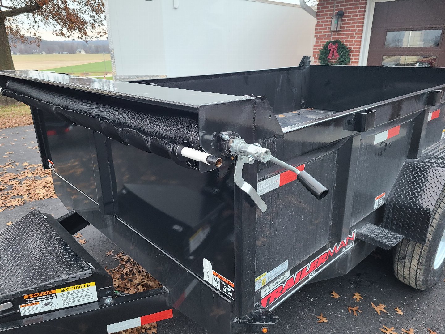 New 2024 TRAILERMAN Dump Trailer | Jefferson City Missouri