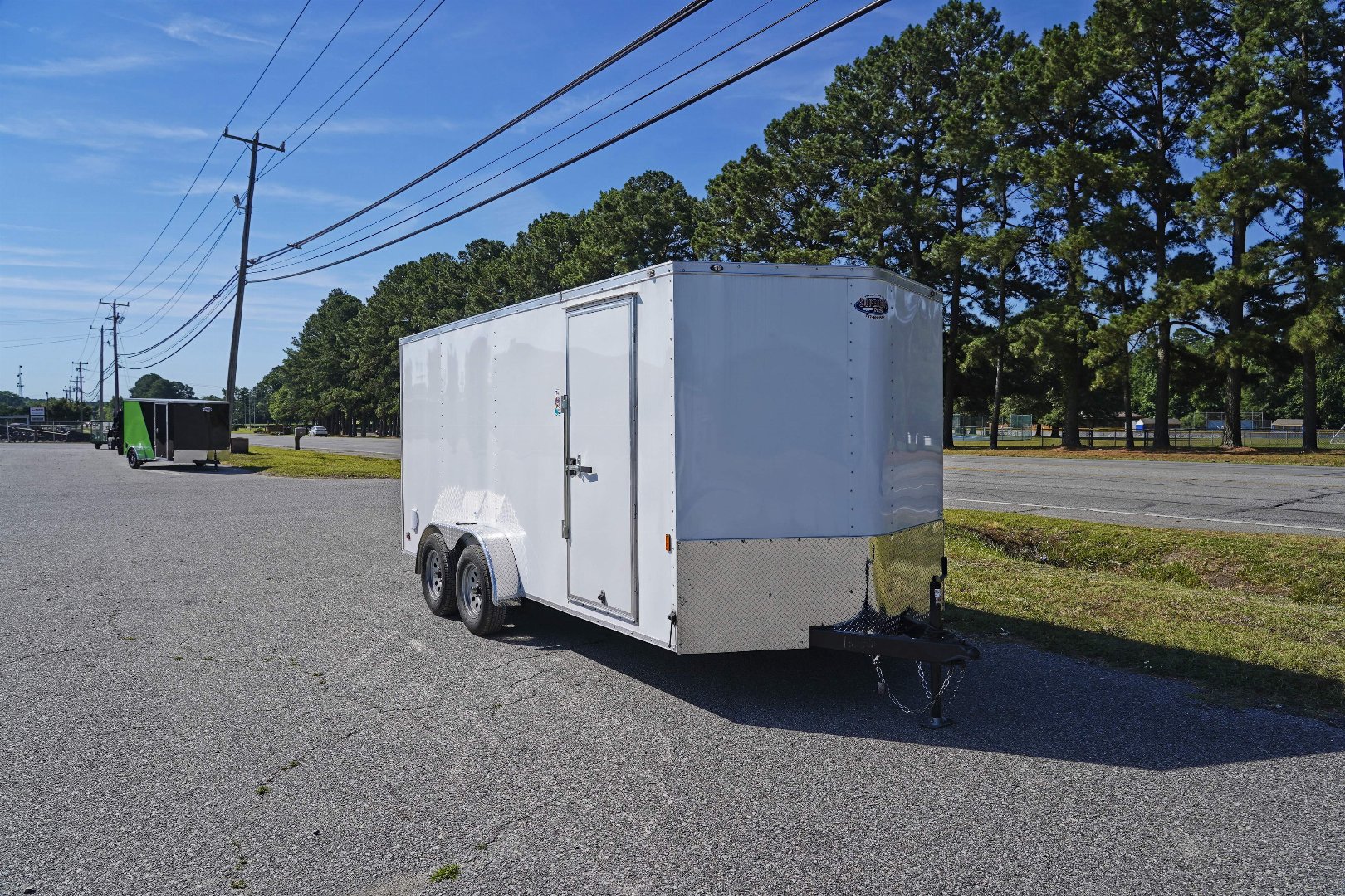 New 2024 CONTINENTAL CARGO 7X16 w/ Extra Height & Ramp Door Cargo ...