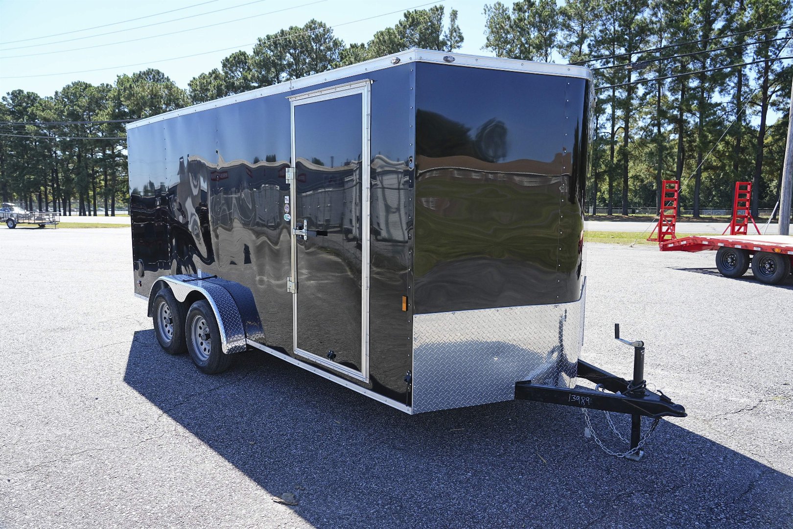 New 2024 CONTINENTAL CARGO 7X16 w/ Ramp Door Cargo / Enclosed Trailer ...